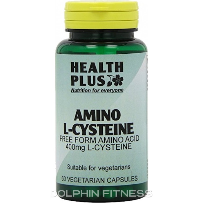 Health Plus Amino L-Cysteine 400 mg 60 Vegetarian Capsules