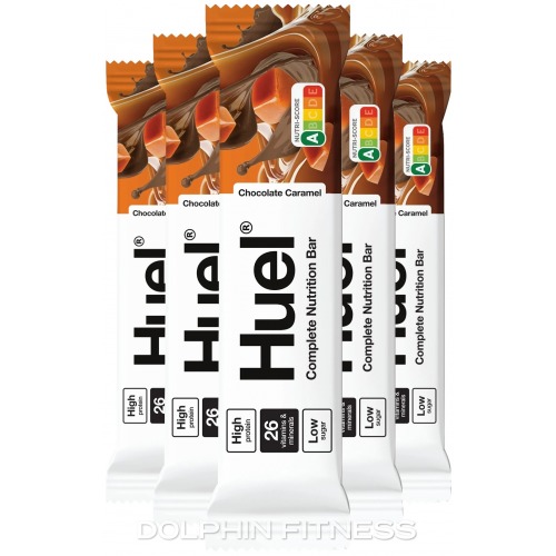 Huel Complete Nutrition Bar 12 Bars Dark Chocolate & Raspberry