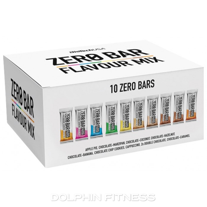 BioTechUSA Kit Zero Bar 10 x 50g