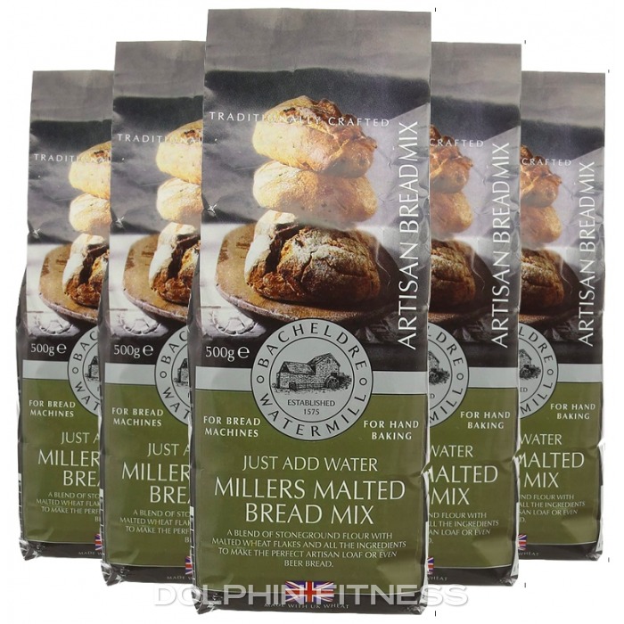 Bacheldre Watermill Millers Malted Bread Mix 10 x 500g