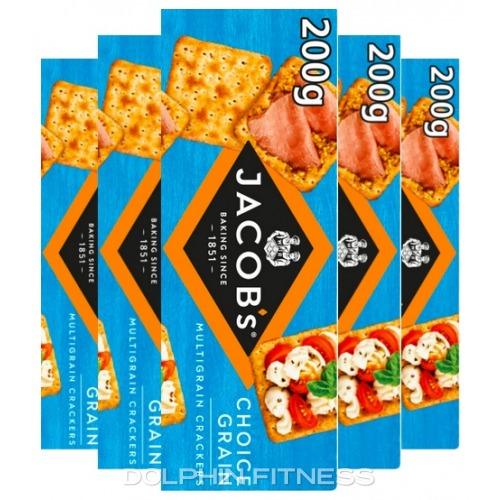 Jacob's Choice Grain Multigrain Crackers 12 x 200g