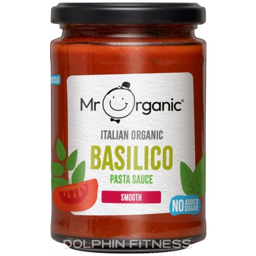 Mr Organic Smooth Basilico Pasta Sauce 1 x 350g
