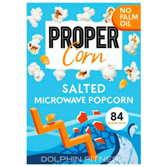 Proper Propercorn Microwavable Popcorn (1 x 3 x 70g) Salted