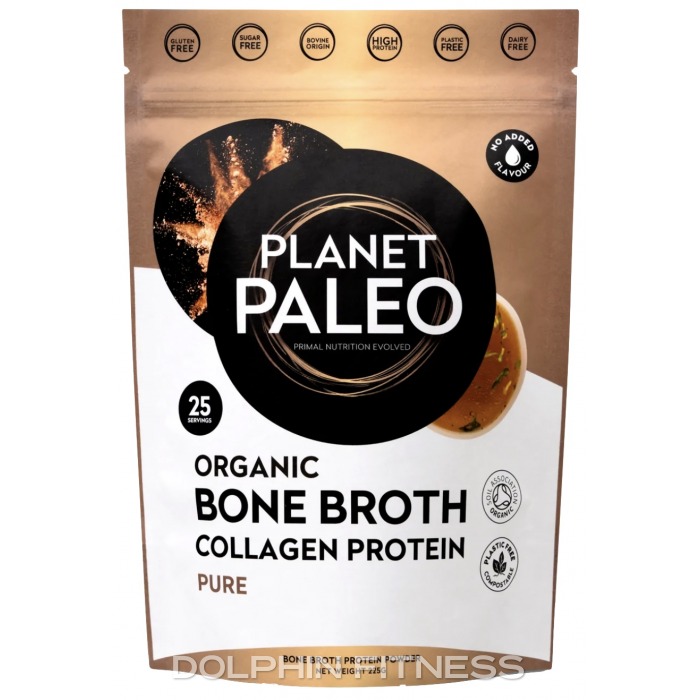 Planet Paleo Organic Bone Broth Collagen Protein Pure 225g