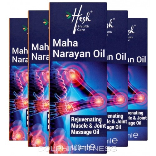 Hesh Maha Narayan Massage Oil 6 x 100 ml
