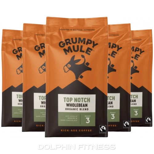 Grumpy Mule Top Notch Whole Bean Coffee 6 x 200g