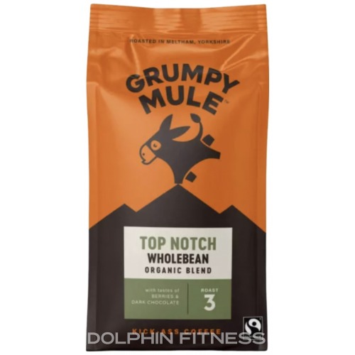Grumpy Mule Top Notch Whole Bean Coffee 1 x 200g