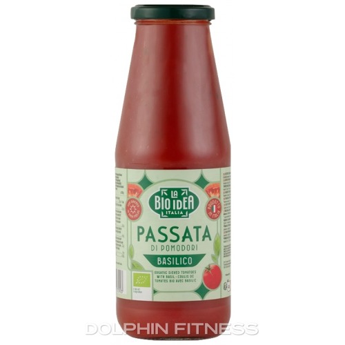 La Bio-Idea Passata Basilico with Basil 1 x 680g