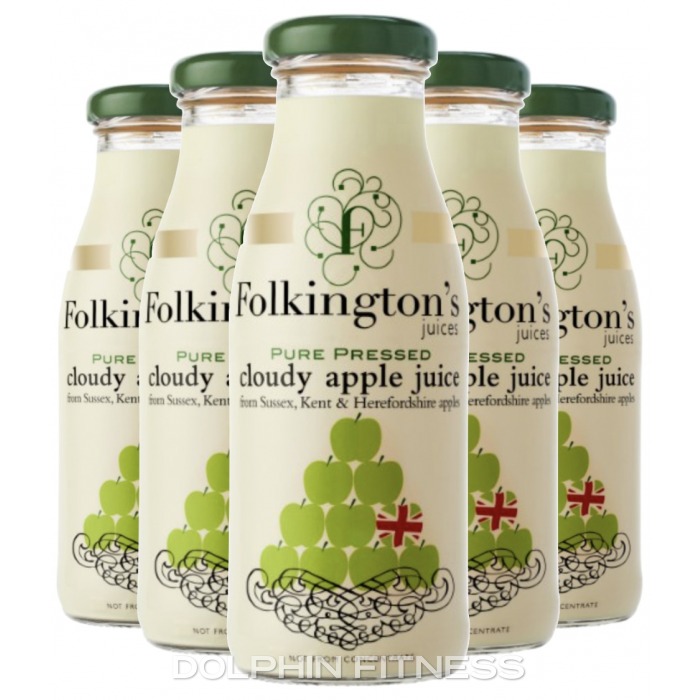 Folkington's Juices Cloudy Apple Juice 12 x 250 ml
