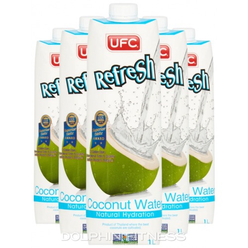 UFC Refresh Coconut Water 6 x 1L