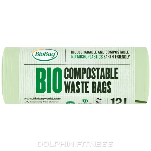 BioBag Bio Compostable Waste Bags (14 Bags) 12L
