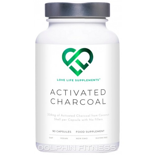 Love Life Supplements Activated Charcoal 90 Capsules