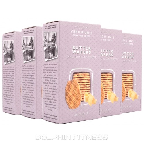 Verduijn's Butter Wafers 12 x 75g