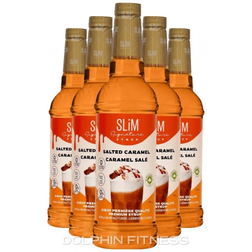 Slim Syrup Salted Caramel Syrup 6 x 750 ml