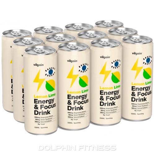 Vilgain Energy & Focus Drink 24 Cans