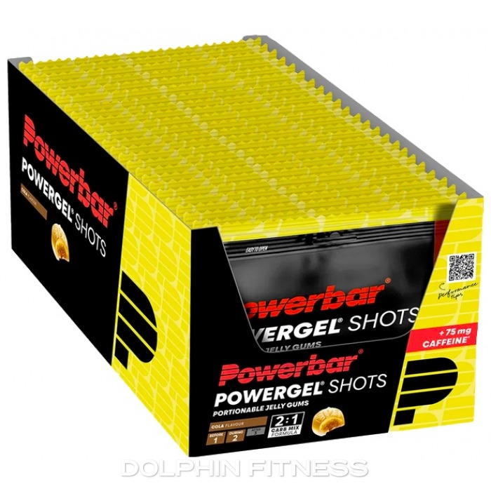 PowerBar Power Gel Shots Caffeinated 24 Shots
