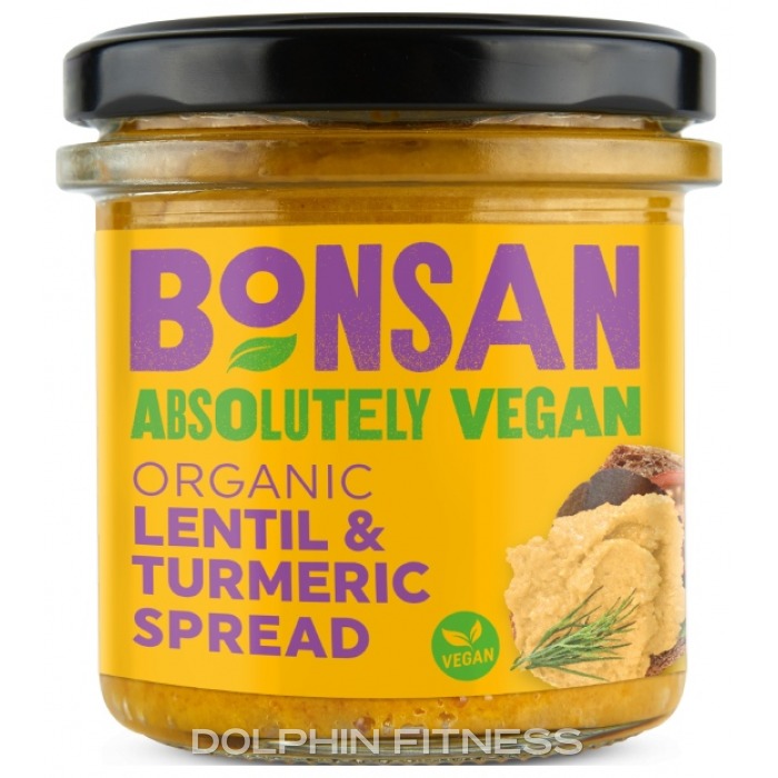 Bonsan Organic Lentil & Turmeric Pate 1 x 140g