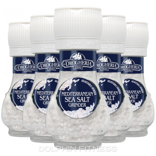 La Drogheria Mediterranean Salt Mill 6 x 90g