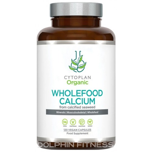 Cytoplan Organic Wholefood Calcium 120 Vegan Capsules