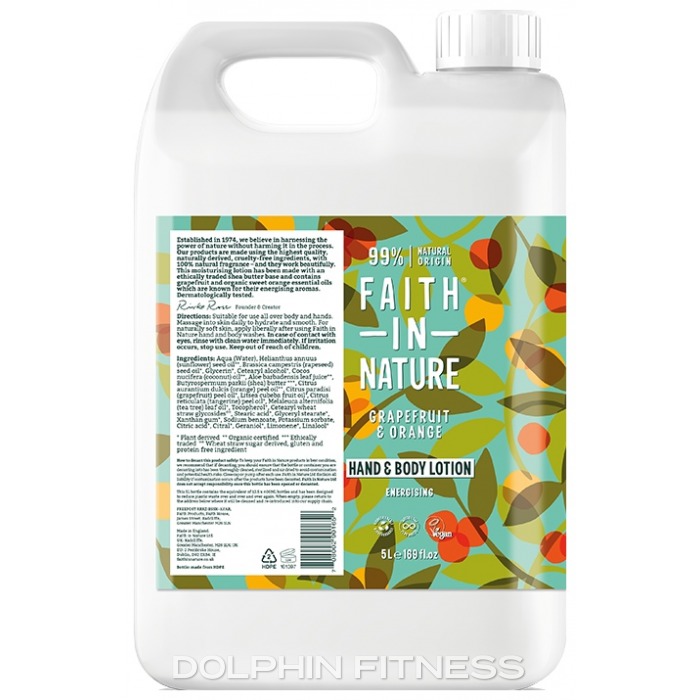 Faith in Nature Grapefruit & Orange Hand & Body Lotion 5000 ml