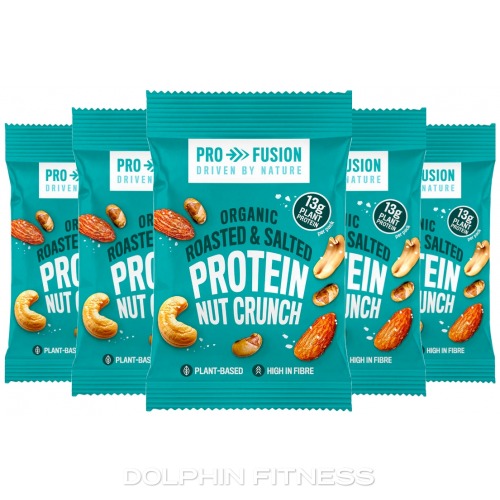 Profusion Organic Roasted & Salted Protein Nut Crunch 10 x 45g
