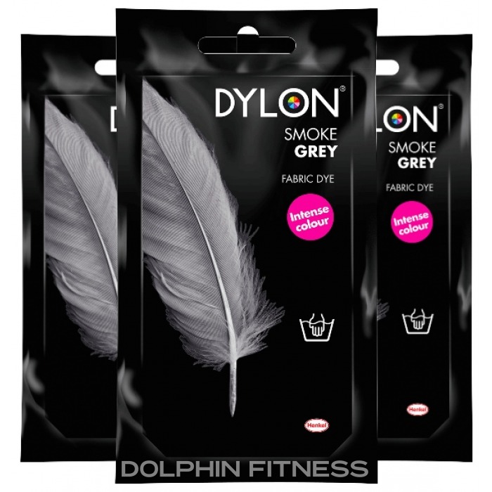 Dylon Fabric Dye (4 x 50g) Smoke Grey