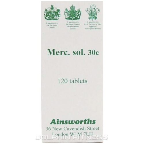 Ainsworths Ainsworth Merc Sol 30C 120 Tablets