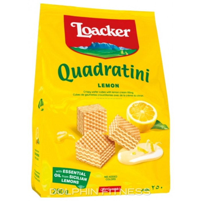 Loacker Quadratini Lemon Wafers 1 x 250g