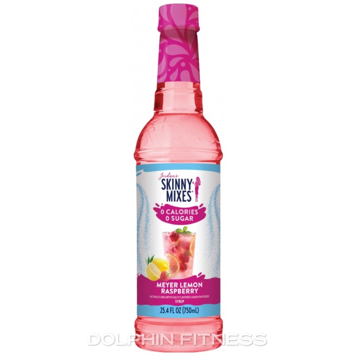 Jordan's Skinny Syrups Meyer Lemon Raspberry 1 x 750 ml
