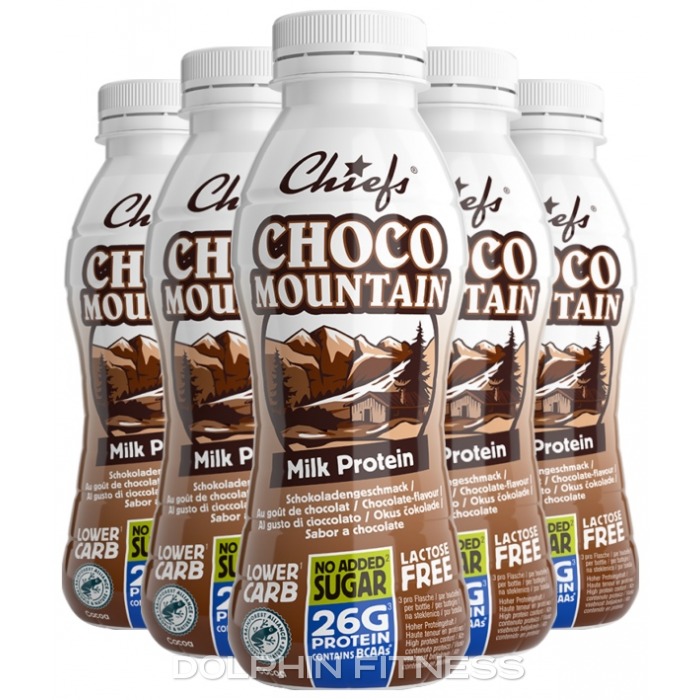 Chiefs Milk Protein (6 x 330 ml) Choco Mountain