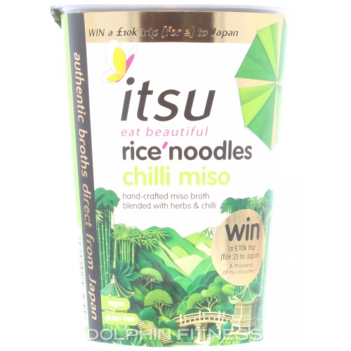 Itsu Chilli Miso Rice Noodle Cup 1 x 63g