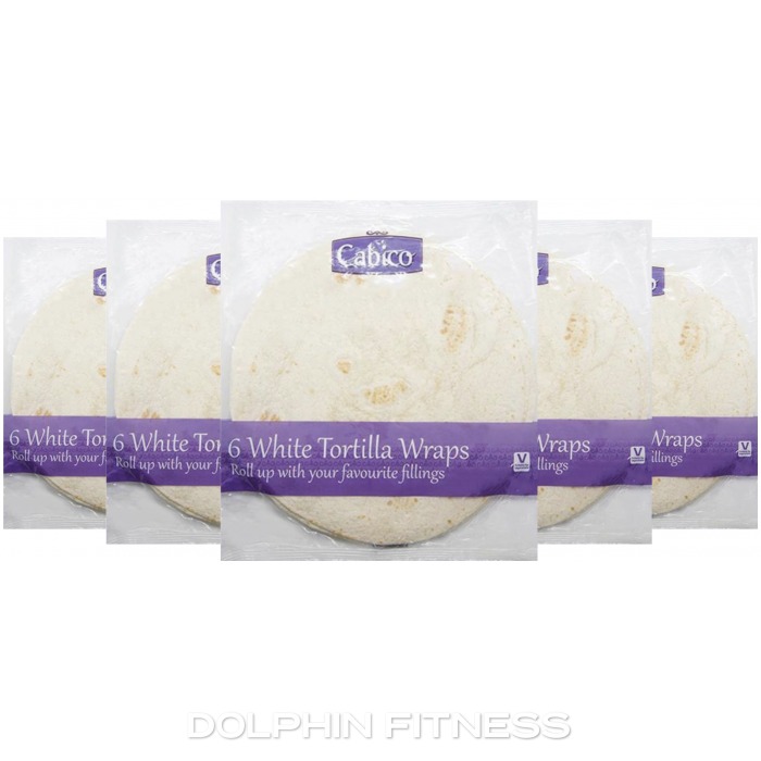 Cabico 6 White Tortilla Wraps 12 x 370g