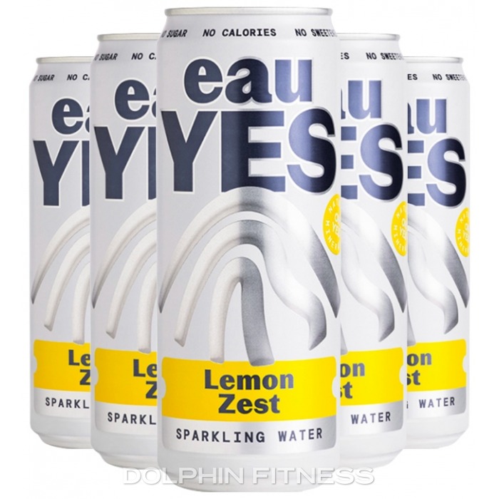 Eau Yes Lemon Sparkling Mineral Water 12 x 330 ml