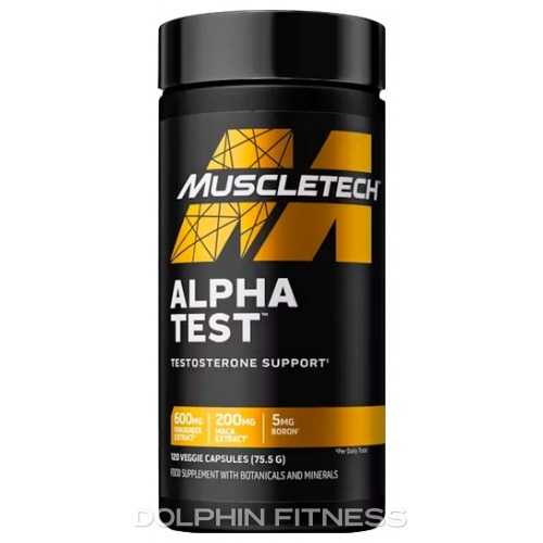 MuscleTech Alpha Test 120 Capsules