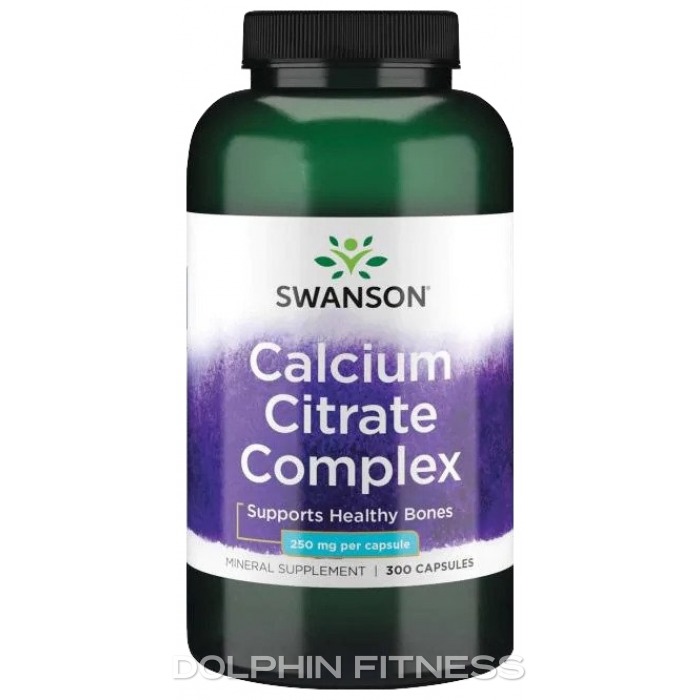 Swanson Calcium Citrate Complex 300 Capsules