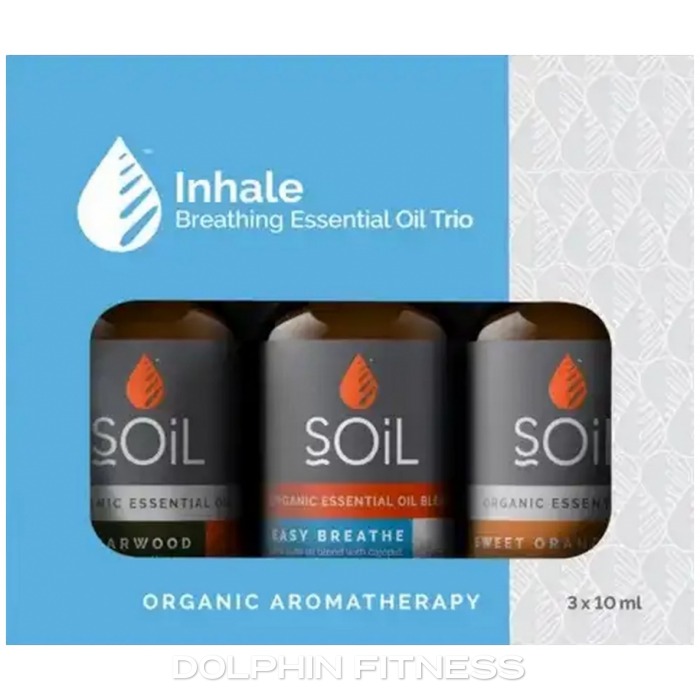 SOiL Inhale Essential Oil Trio 3 x 10 ml