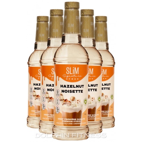 Slim Syrup Hazelnut Syrup 6 x 750 ml