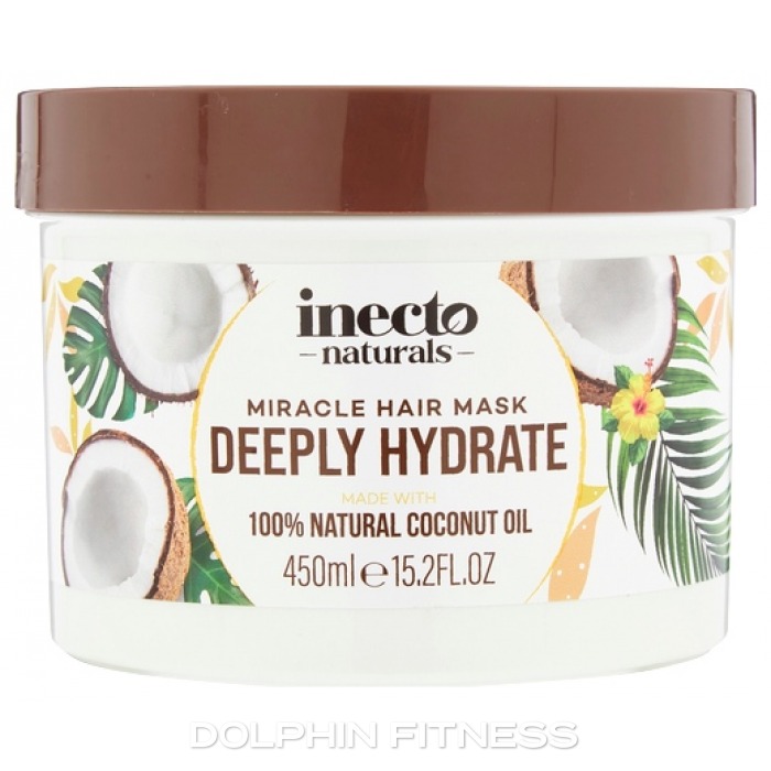 Inecto Miracle Hair Mask Deeply Hydrate Coconut Oil 450 ml