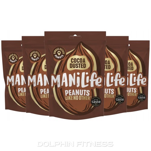 ManiLife Cocoa Dusted Peanuts 8 x 75g