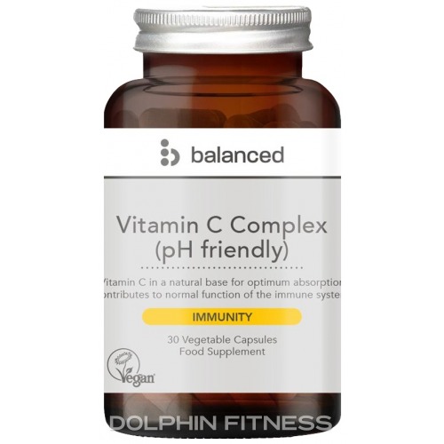Balanced Vitamin C Complex pH Friendly 30 Vegetable Capsules
