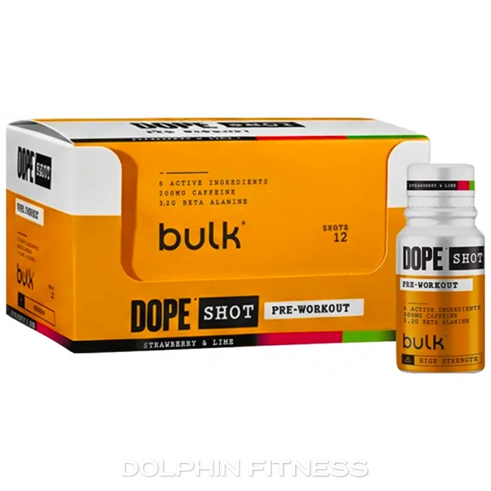 Bulk Dope Pre-Workout Shots 12 x 60 ml