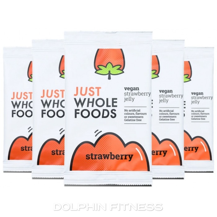 Just Wholefoods Vegan Jelly (12 x 85g) Strawberry