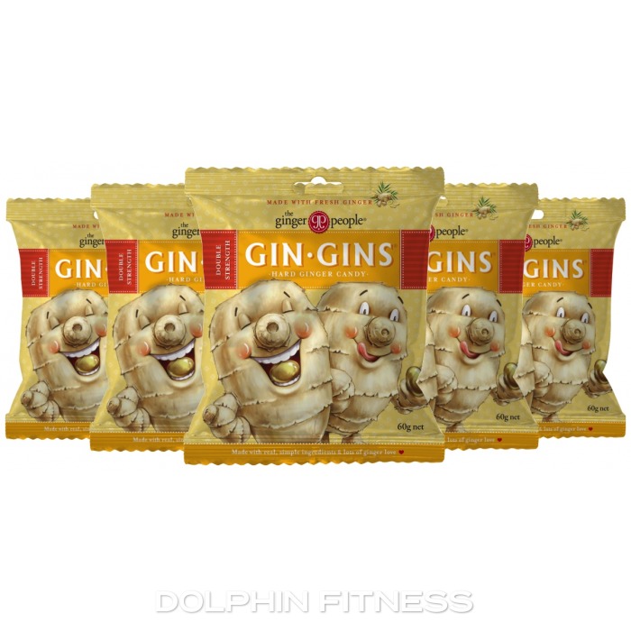 The Ginger People Gin Gins Hard Ginger Candy 24 x 60g
