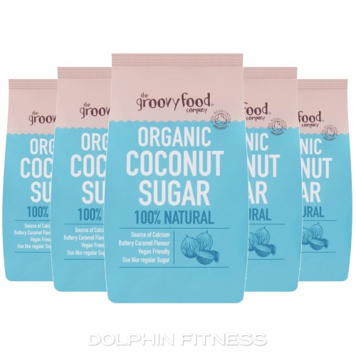 The Groovy Food Company Organic Coconut Sugar 6 x 500g