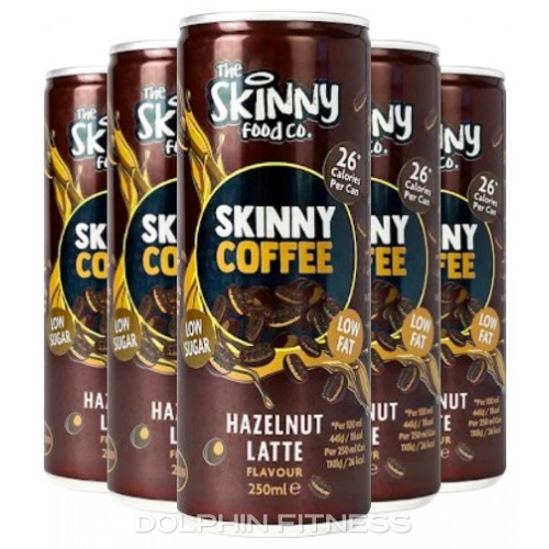 The Skinny Food Co Hazelnut Latte Skinny Coffee 12 x 250 ml