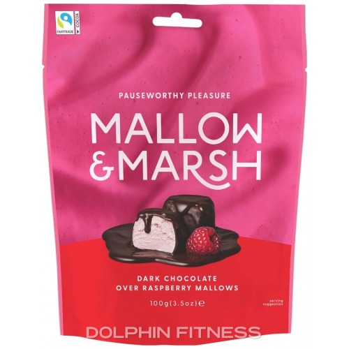 Mallow & Marsh Dark Chocolate Coated Marshmallow 1 x 100g