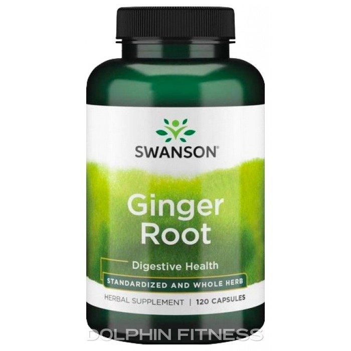 Swanson Ginger Root 120 Capsules