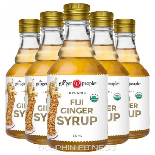 The Ginger People Organic Fiji Ginger Syrup 6 x 237 ml
