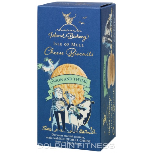 Island Bakery Cheese Biscuits Onion & Thyme 1 x 100g