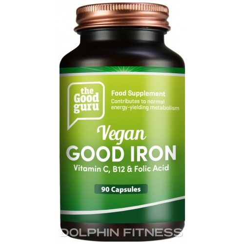 The Good Guru Vegan Good Iron 90 Capsules